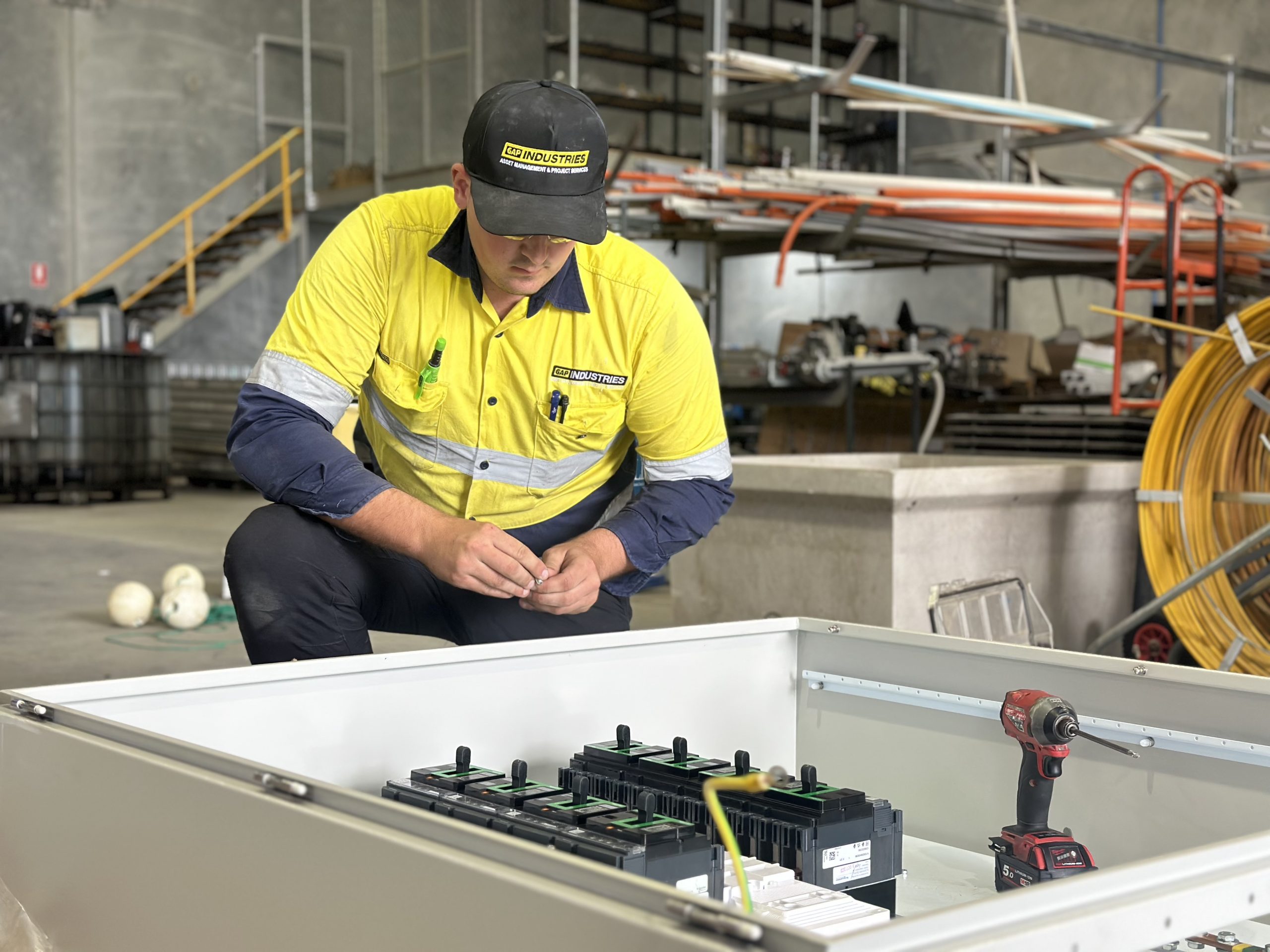 Fabricating a Temporary Main Switchboard for a Critical Shutdown - GAP ...